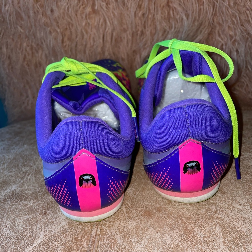 New Balance Md500 Neon Racing Track Shoes Sz 9.5 - Gem